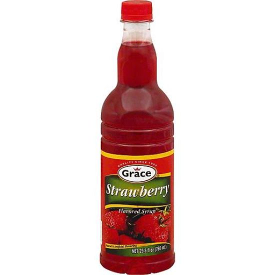 Buy Grace Flavored Syrup Strawberry 25 Oz Online in Cayman Islands ...