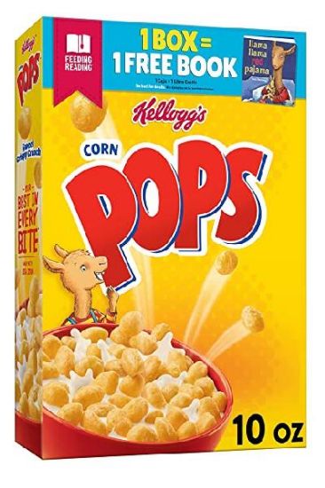 Buy Kelloggs Corn Pops Sweet Crispy Crunch Cereal 1.5 Oz Online in ...