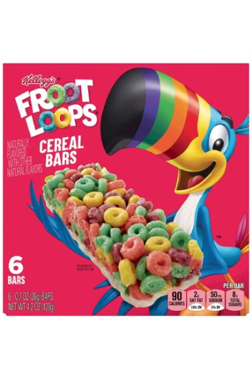 Kellogg/'s Froot Loops Breakfast Bars 6 Oz | Shopright